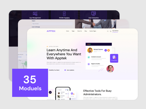 Apptek Theme by Radiant Themes